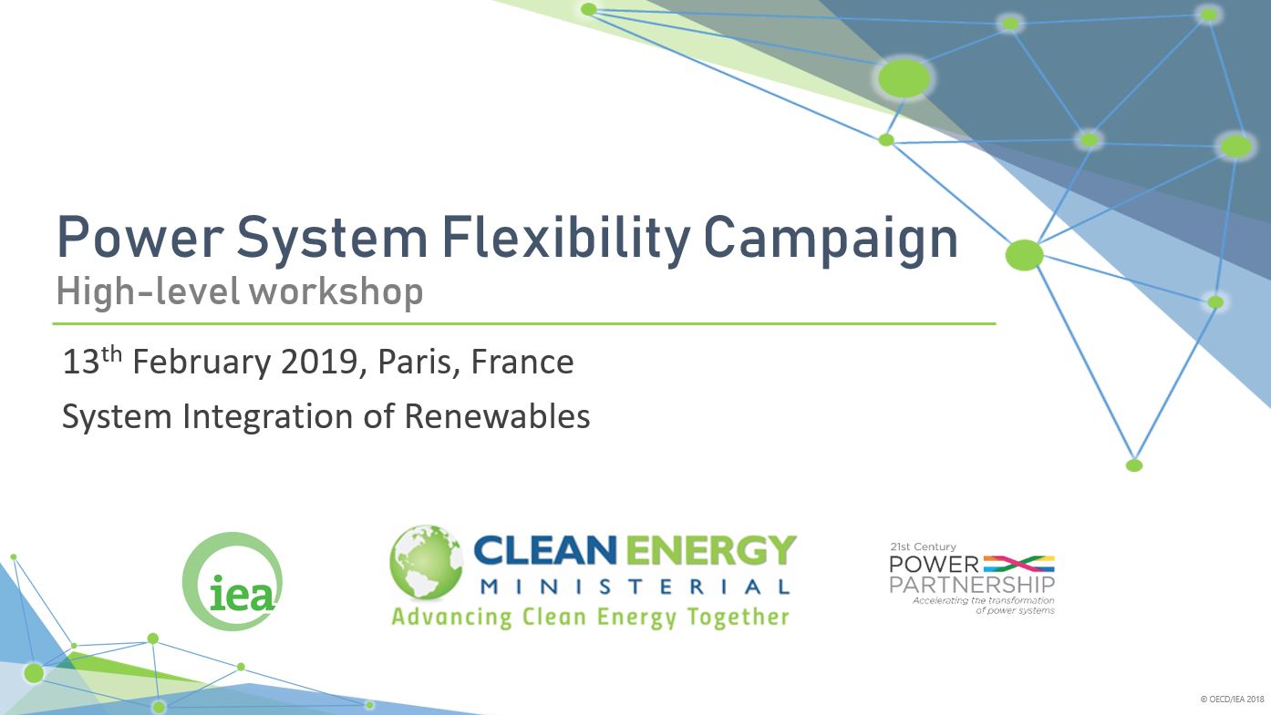 Registration now open for the Expert Workshop on Power System ...