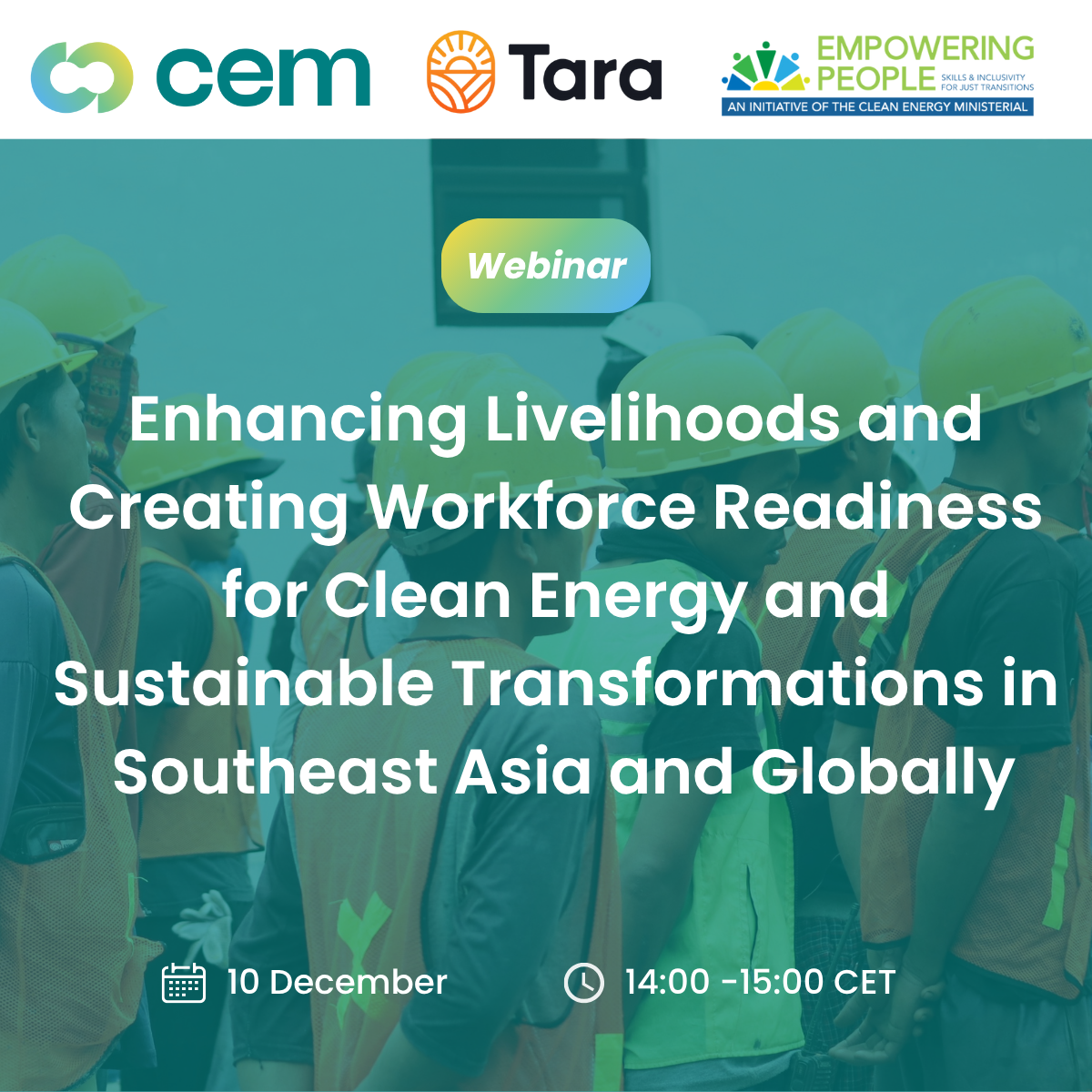 Webinar #1: Enhancing Livelihoods and Creating Workforce Readiness for ...